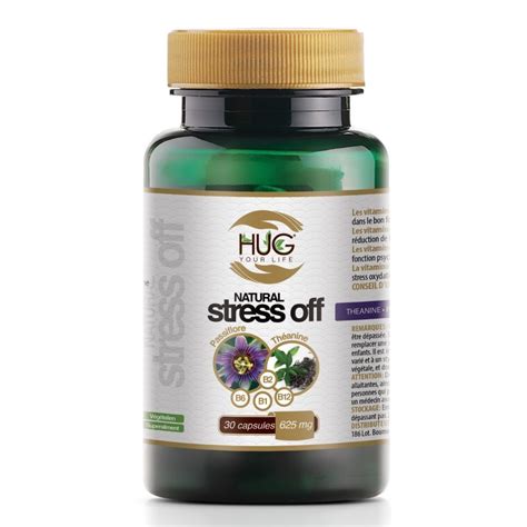 Anti Stress Naturels 625 Mg 30 Capsules Végétales Verano Medical