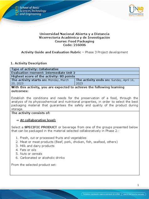 Activity Guide And Evaluation Rubric Unit 2 Phase 3 Project