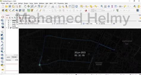 Mohamed Hilmy Elsaied Abozied On Linkedin Animating Gps Tracks On Qgis Gps Tracks Have Become