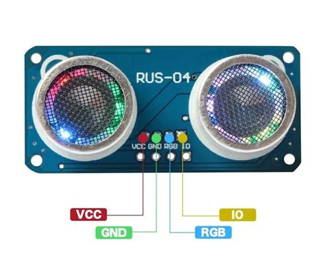 Rus 04 Rgb Ultrasonic Distance Measuring Sensor Tempero Systems Shopping
