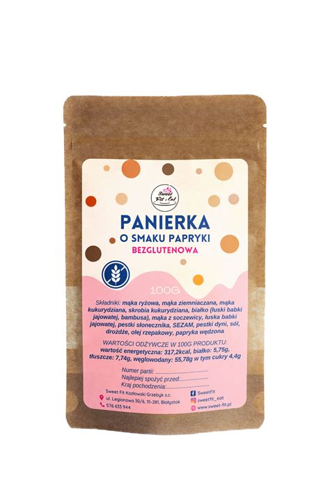 PANIERKA g Sweet Fit Eat Białystok Bezglutenowa Cukiernia Piekarnia Kawiarnia