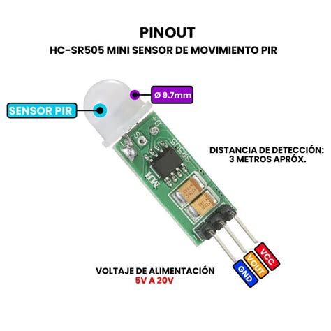 PIR HC SR501 HC SR505 HY3612 AM312 Sensores De Movimiento UNIT