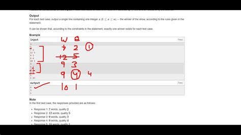 B Ten Words Of Wisdom Codeforces Round 886 Div 4 Full Solution