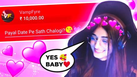 Flirting With Beautiful Streamers Ft Payalgaming Part 1 Youtube