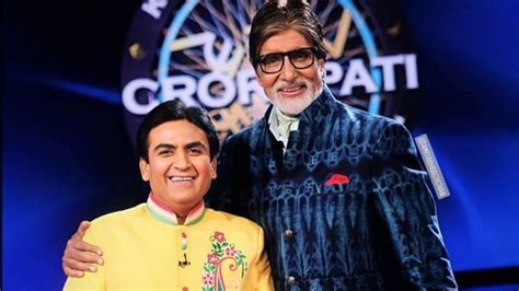 KBC 13 Amitabh Bachchan Left In Splits After Hilarious Chat With Cast Of Taarak Mehta Ka Ooltah