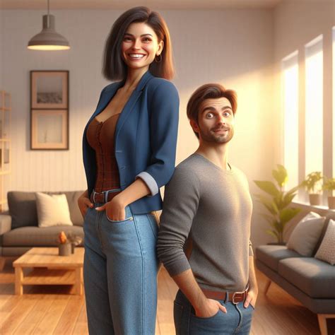Tall Woman Short Man 35 By Colhogan On Deviantart