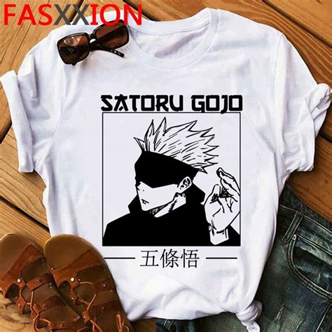 เสื้อยืดการ์ตูนอนิเมะญี่ปุ่น Itadori Jujutsu เสื้อยืด Kaisen Tshirt