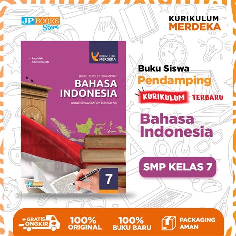 Jual JP Books Buku Siswa Buku Pendamping Kurmer Sekolah Bahasa