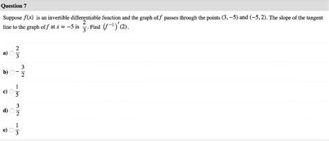 solved question 7 suppose fcr is an invertible