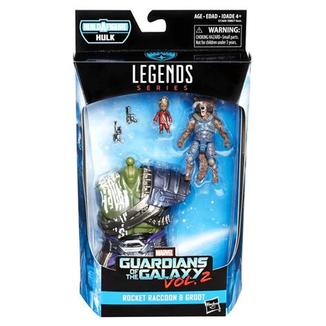 勳寶玩具舖【現貨】漫威 Legends 星際異攻隊 收藏全明星 6吋人物組 火箭浣熊與格魯特 蝦皮購物