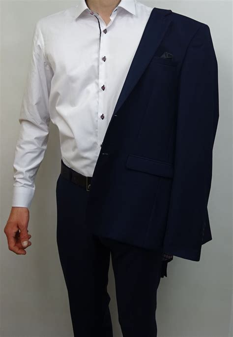 GARNITUR GRANAT 4XL 176 Obw 112 SLIM Spodnie KANT 7633414583 Oficjalne Archiwum Allegro