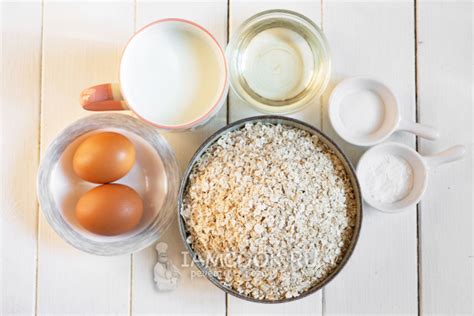 Хлеб из овсяных хлопьев на кефире — рецепт с фото и видео