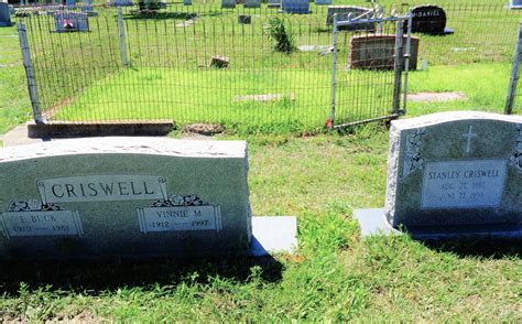 Emmett Buck Criswell 1910 1981 Find A Grave Gedenkplek