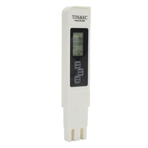 Testeur De Qualité De Leau Compteur Tds Écran Lcd Celsius Fahrenheit