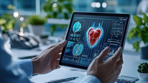 Wearable Tech For Ecg Visualization And Stress Monitoring Stock Illustration Illustration Of