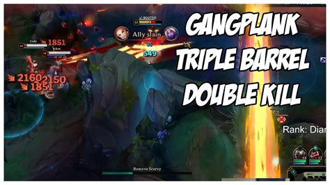 Solarbacca Gangplank Penta Kill Daily League Of Legends Highlights