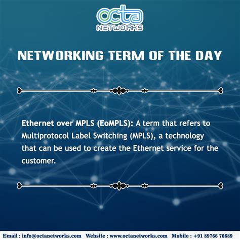 Octanetworks Networking Networkingterm Ethernet Mpls Octa Networks