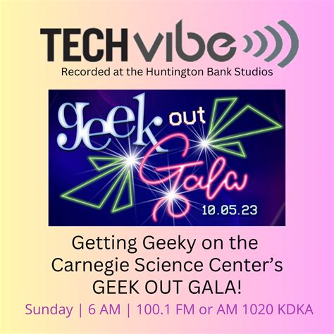 TechVibe Radio Geeking Out On The Geek Out Gala