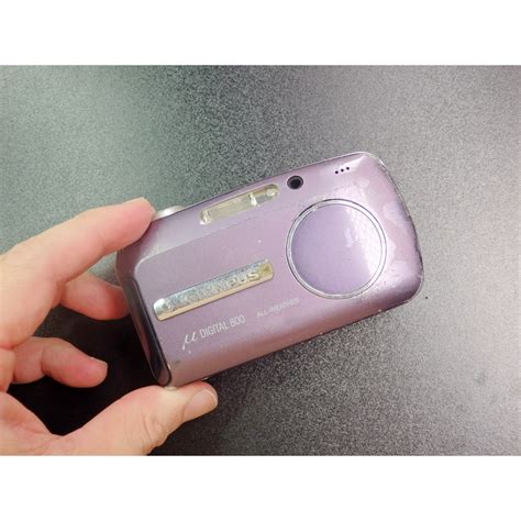 Olympus Mju Digital 800 Ccd 生活防水stylus 800 藍 蝦皮購物