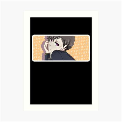 Rolo Lamperouge Code Geass Kodo Giasu Box Anime Design Art Print By