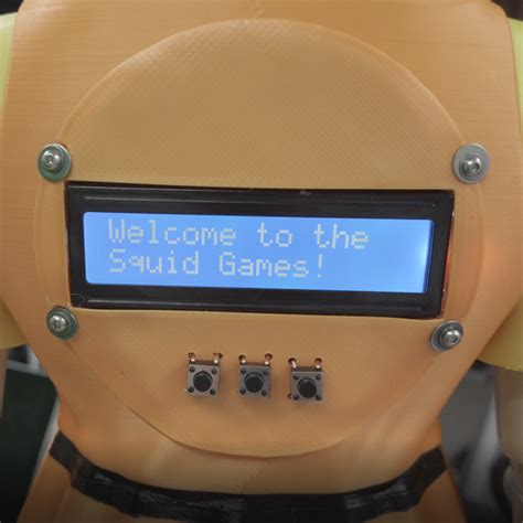 Squid Games Doll Using Arduino Uno