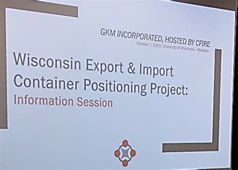 Gkm Wisconsin Importexport Intermodal Platform Forum Gkm Wi Virtual