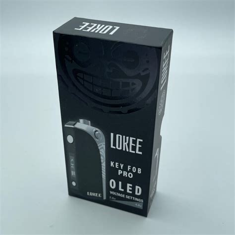 Lokee Key Fob Pro Oled Chrome Lokee
