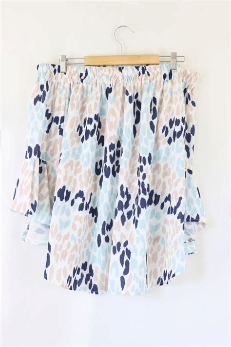 Stellino Multi Coloured Leopard Print Top 10 Reluv Clothing Australia