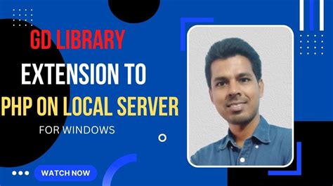 how to add gd library extension php on local server youtube