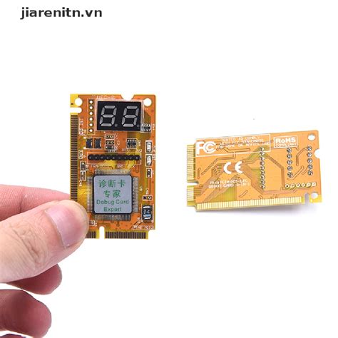 Mua 【jiarenitn】 3 In 1 Mini Pci E Lpc Pc Laptop Analyzer Tester Diagnostic Post Test Card Giá