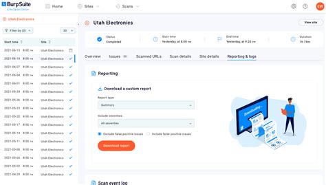 Burp Suite Enterprise Reporting E SPIN Group