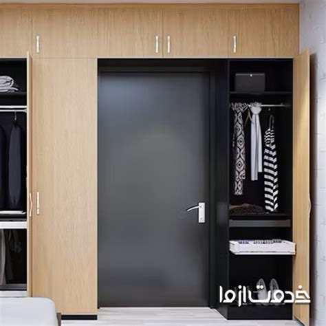 اندازه و ابعاد استاندارد کمد دیواری ارتفاع، عمق و عرض