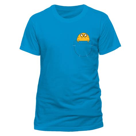Adventure Time Jake On Pocket Official Unisex T Shirt Buy Adventure