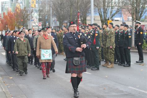 Richmond Commemorates Servicemen At Remembrance Day Ceremony Richmond