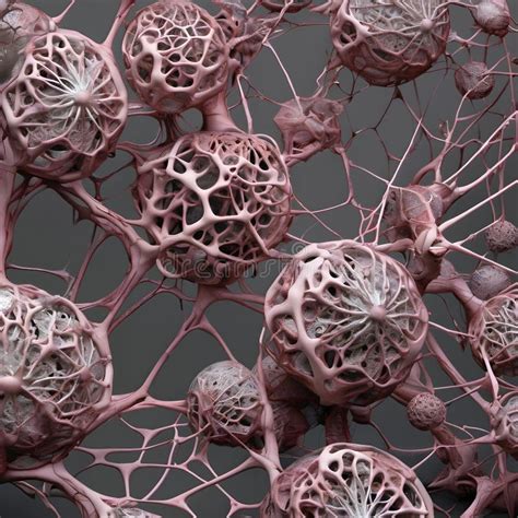 A Digital Illustration Of A Complex Network Structure Stock Illustration Illustration Of