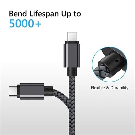 Multi Color 1m 2m 3 Meter Quick Charge Usb Type C Grandado