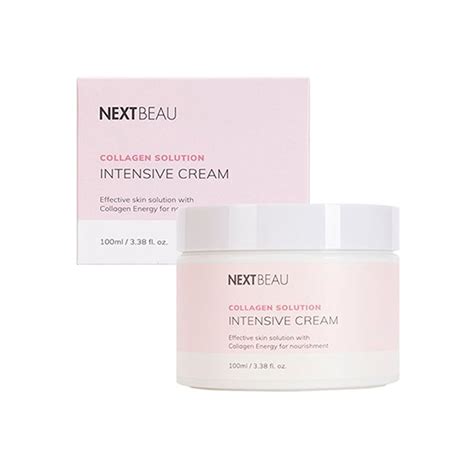 Крем для лица с гидролизованным коллагеном Nextbeau Collagen Solution