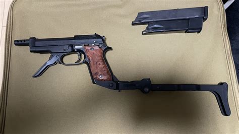 Ksc ベレッタ M93r ガスガン ロングマガジン フォールディングストック付きガスガン｜売買されたオークション情報、yahooの商品