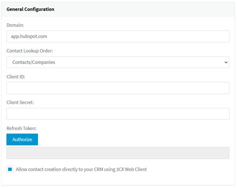 Guide Dintégration Crm Hubspot Avec Le Pbx 3cx