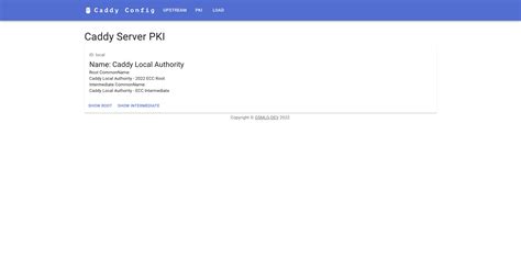Announcing A Simple Admin Ui Plugins Caddy Community