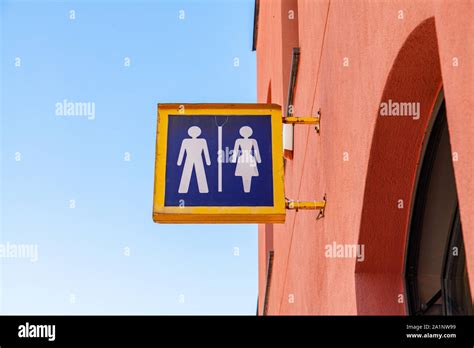 Male And Female Sign Of A Public Toilet Gender Sign For Public
