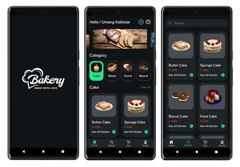 GitHub UmangKaklotar Bakery App