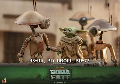 R5 D4 Pit Droid BD 72 Collectible Set Hot Toys TMS086 Star Wars The
