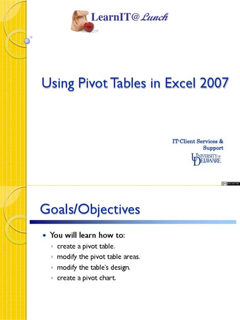 Pivot Tables Pdf Data Analysis Computer Programming