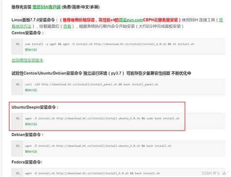 vmware16中ubuntu20 04 1下连接阿里云服务器，并安装宝塔界面 虚拟机ubantu服务器部署宝塔 csdn博客