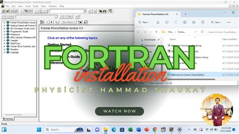 How To Install Fortran In Windows 1011 Physicist Hammad Shaukat