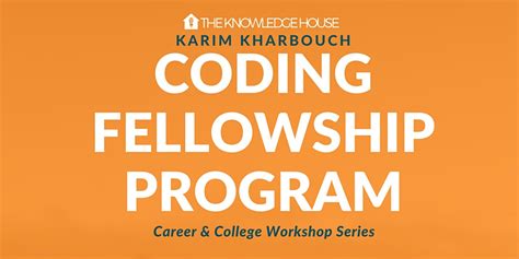 karim kharbouch coding fellowship program information session da