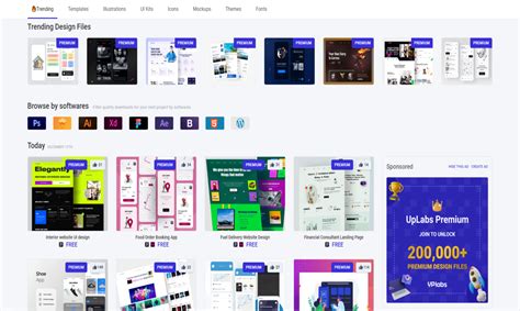 Uplabs Website For Designers And Developers Resource Fyi
