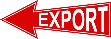 Arrow Pointer Import Export Word Transportation Pointer Png And