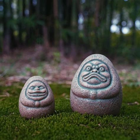 2 Pcs Japanese Daruma Doll Review Japanese Garden Craft